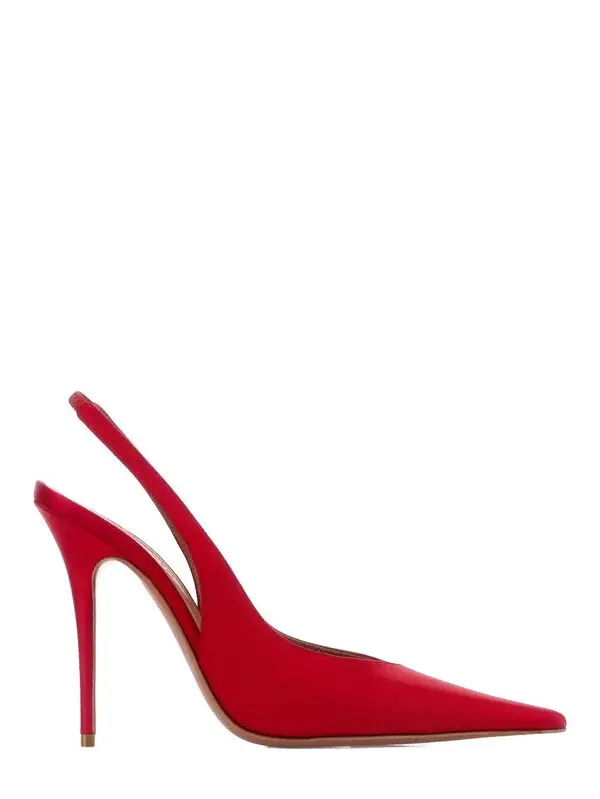 Amina Muaddi Anok Pumps - Red