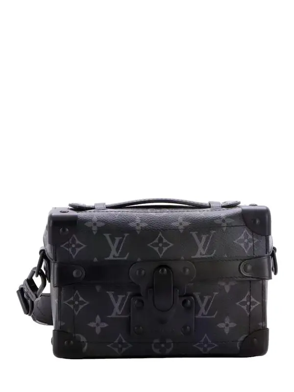 LOUIS VUITTON Soul Trunk Bag Monogram Eclipse Canvas - Black