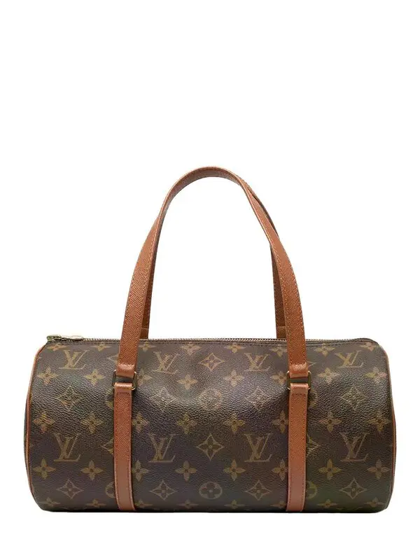 LOUIS VUITTON 1995 Monogram Papillon 30 Handbag - Brown