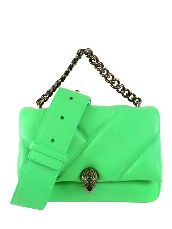 BVLGARI 2020-2025 Mini Leather Serpenti Cabochon Satchel - Green