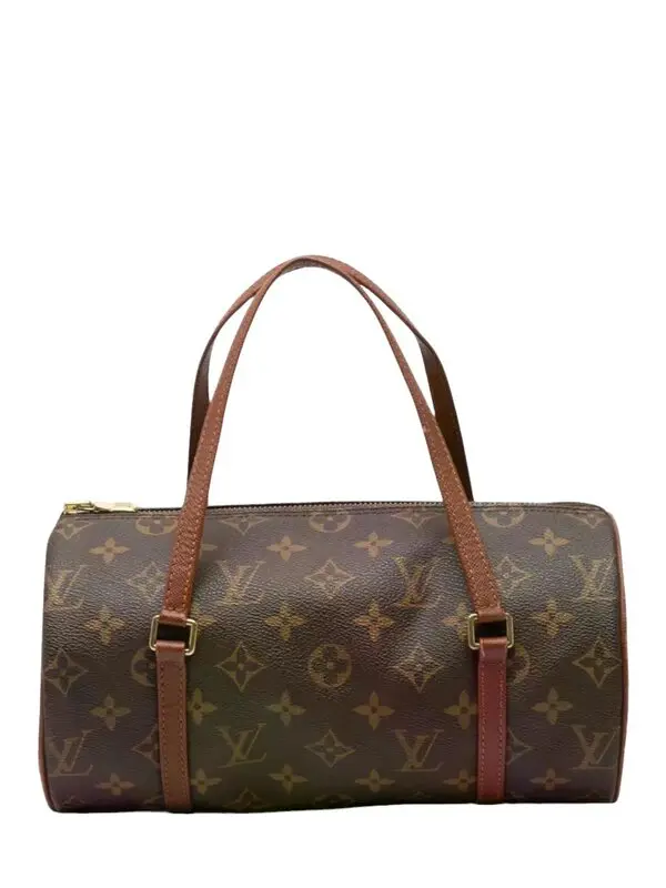 LOUIS VUITTON 2000 Monogram Papillon 26 Handbag - Brown