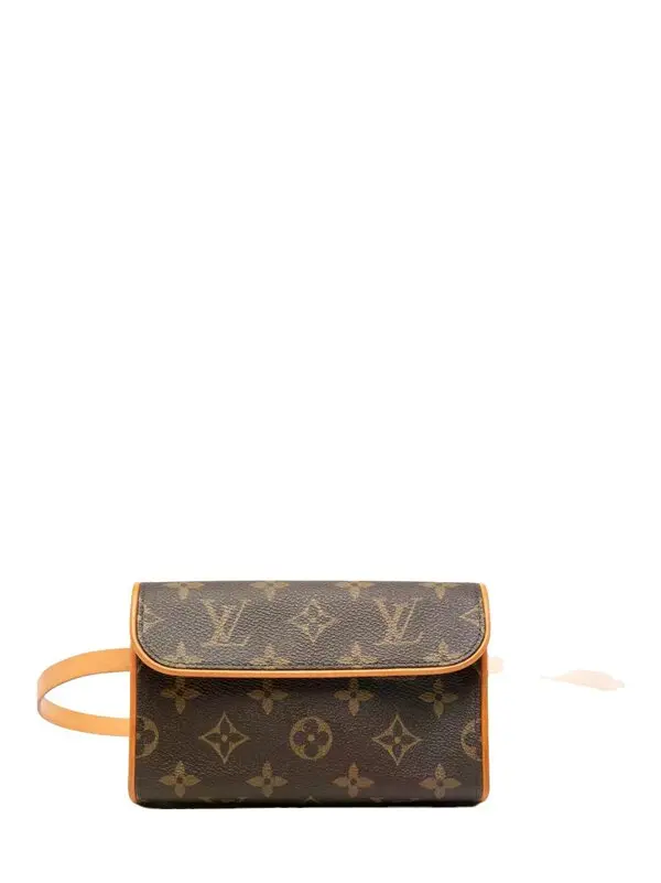LOUIS VUITTON 2002 Monogram Pochette Florentine Belt Bag - Brown