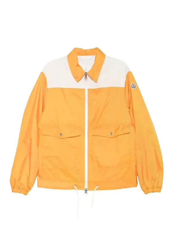 Moncler Dirillo Color-block Zip-up Jacket - Yellow