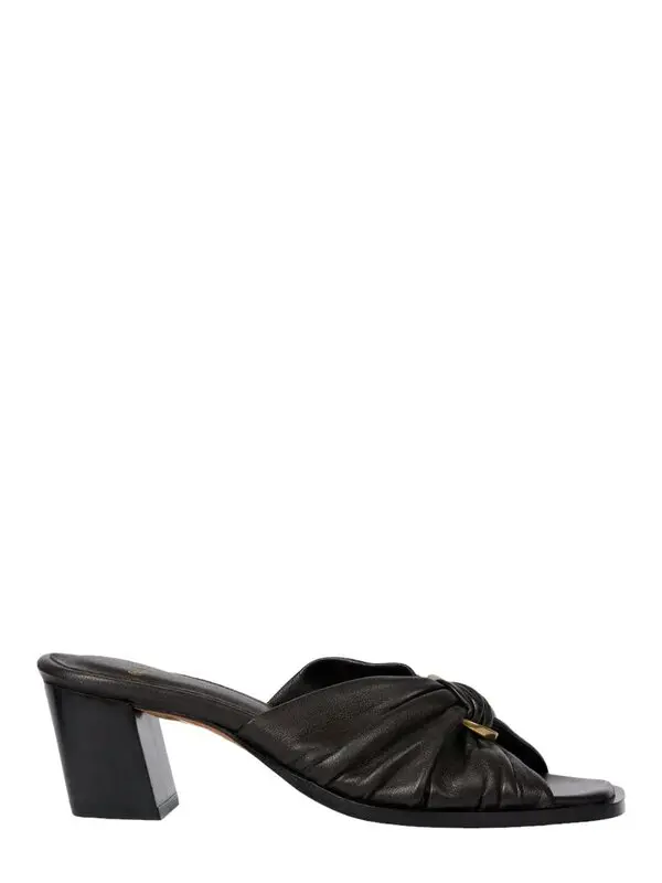 Paul Smith Monivae Knotted Leather Sandals - Black