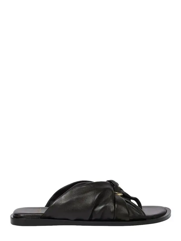 Paul Smith Lorrha Leather Sandals - Brown