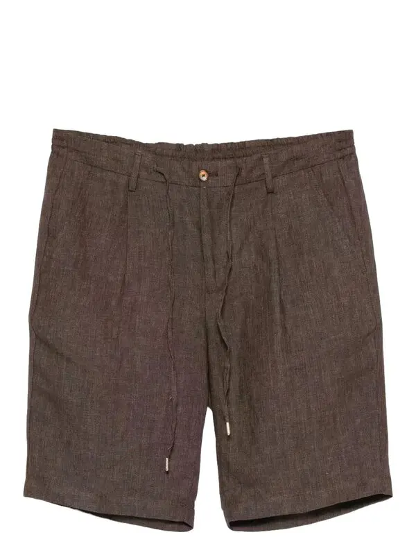 BRIGLIA 1949 Chino Shorts - Brown