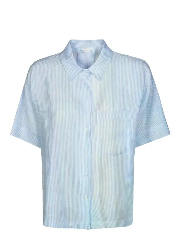 ROBERT FRIEDMAN Alicia Striped Shirt - Blue