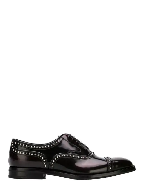 Church's Studded Cap-toe Oxford Brogues - Red