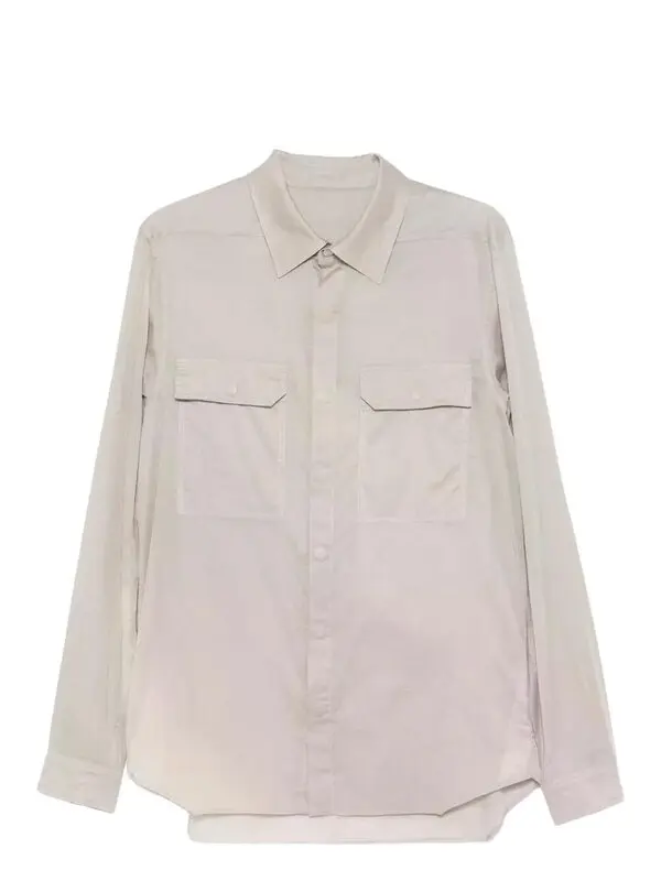 Rick Owens Flap Pockets Shirt - Grey