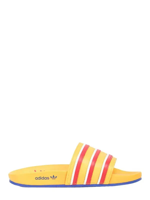 Adidas X Mcdonald's Stripe Pattern Slides - Orange