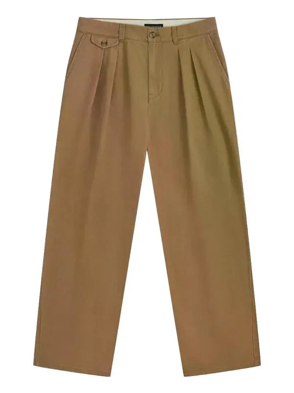 Gosha Rubchinskiy Pleated Flap-pocket Trousers - Neutrals