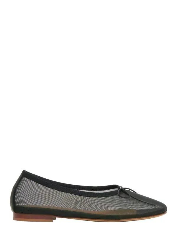 MANSUR GAVRIEL Dream Ballerina Mesh Ballet Flats - Black
