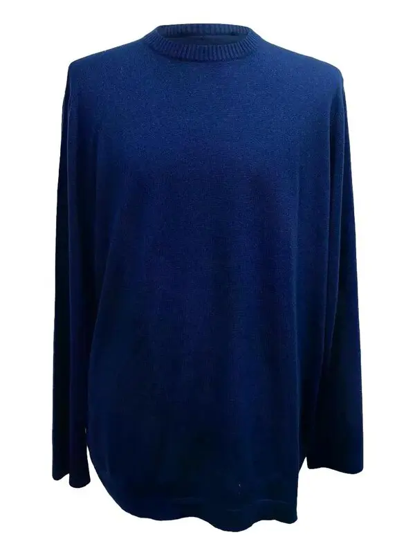 Loro Piana Knitted Round-neck Sweater - Blue