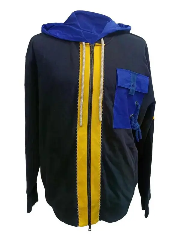 Moncler Genius 1 Jw Anderson Hoodie - Blue