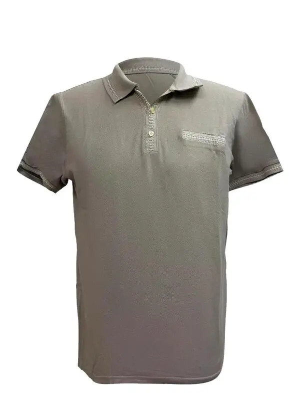 Etro Short-sleeve Polo Shirt - Grey
