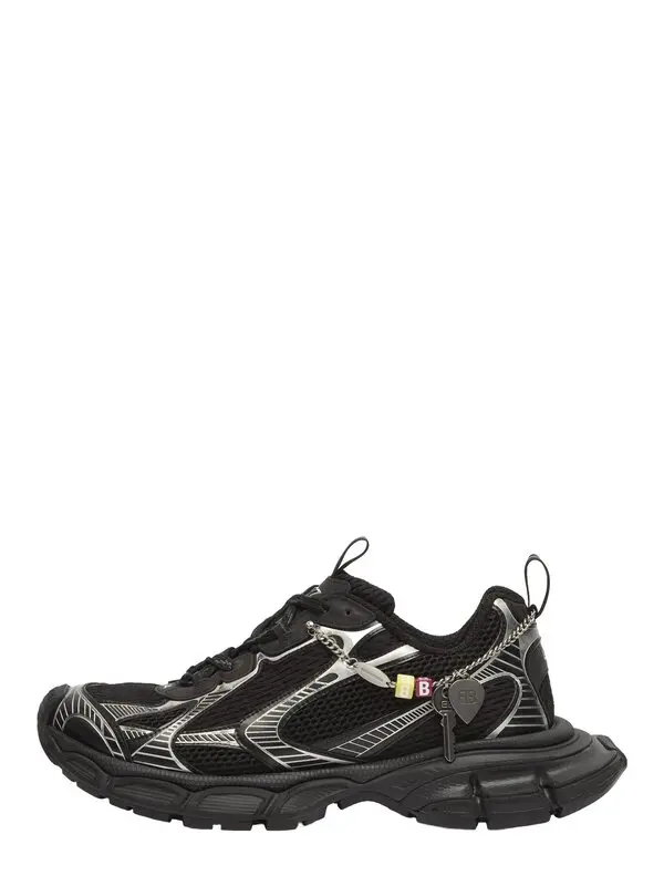 Balenciaga 3xl Charm Sneaker - Black/silver
