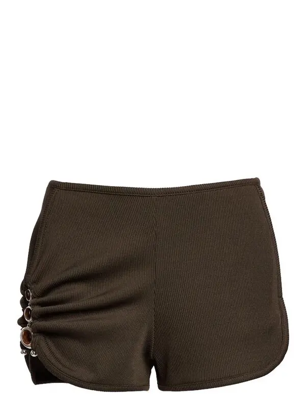 Christopher Esber Droplet Crystal Track Short - Grey