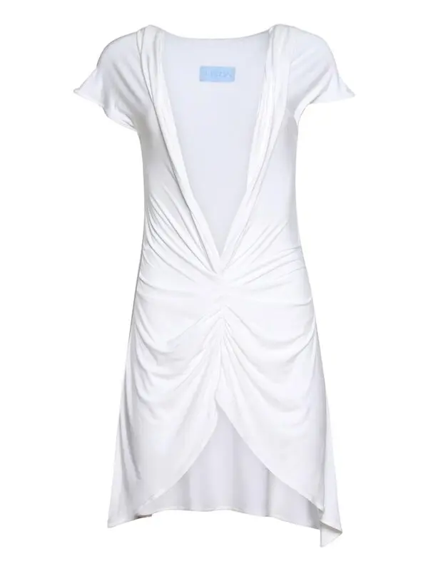 DI PETSA The Aphrodite Draped Dress - White