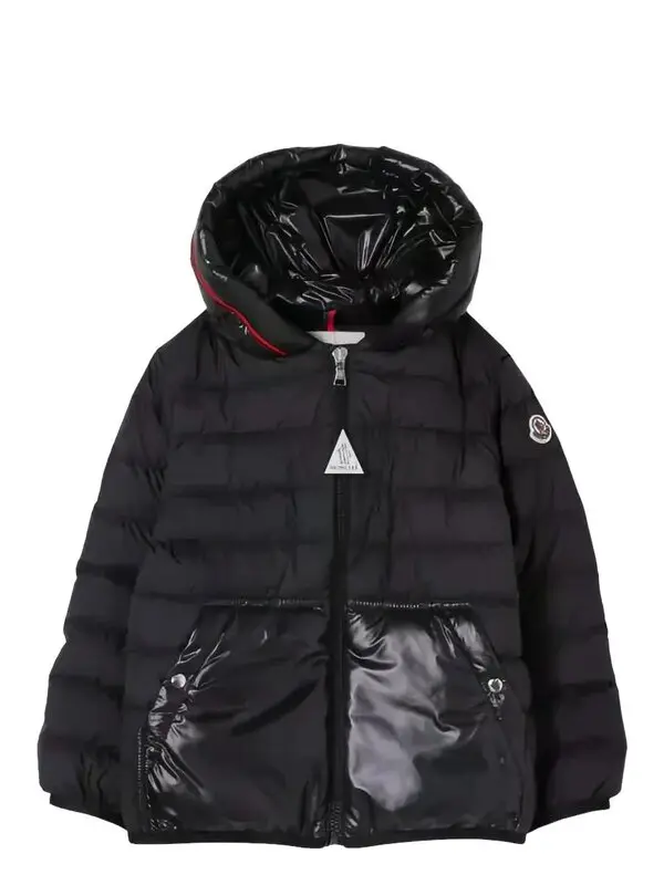 Moncler Quilted Hooded Jacket - Black