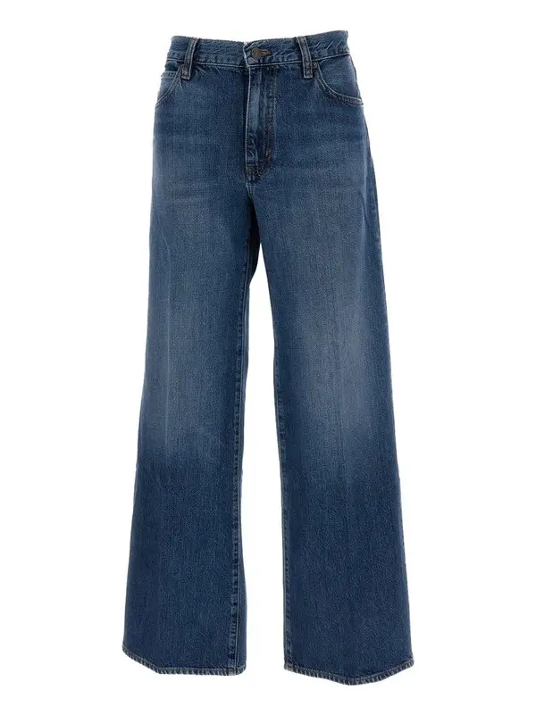 FRAME The Off Duty Stroll Jeans - Blue
