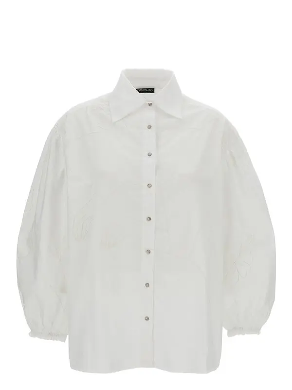 ESTRAFALARIO Hillay Shirt - Bianco