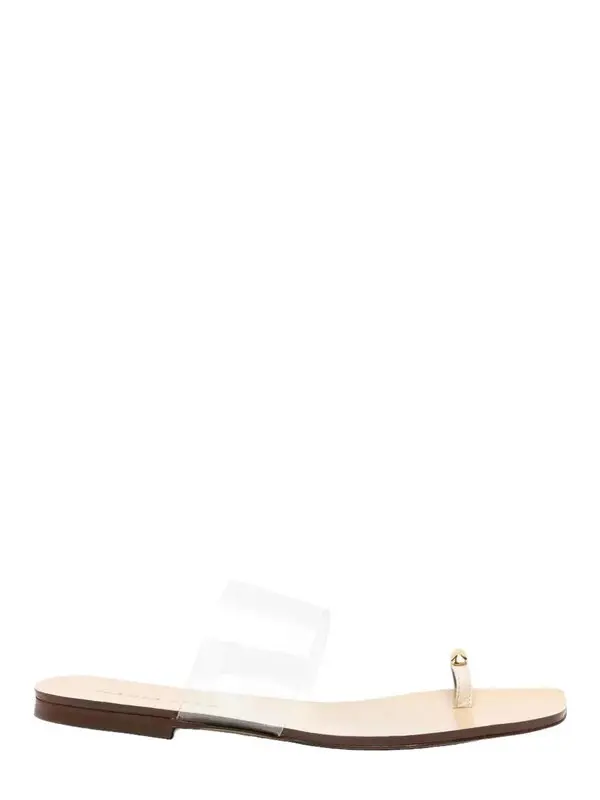 MARIA LUCA Toe-ring Sandals - White