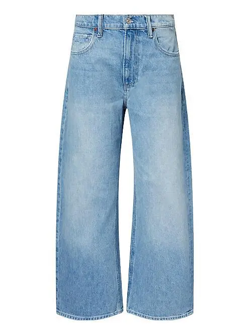 Paige Arellia Cotton Denim Jeans - Fauve