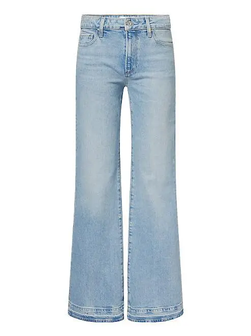 Paige Sofia Flared-leg Denim Jeans - Touring