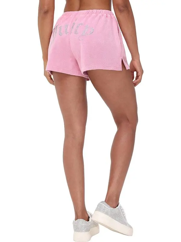 Juicy Couture Washed Terry Shorts - Hot Hot