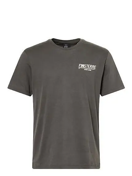 FINISTERRE Logo Workshop Cotton T-shirt - Raven