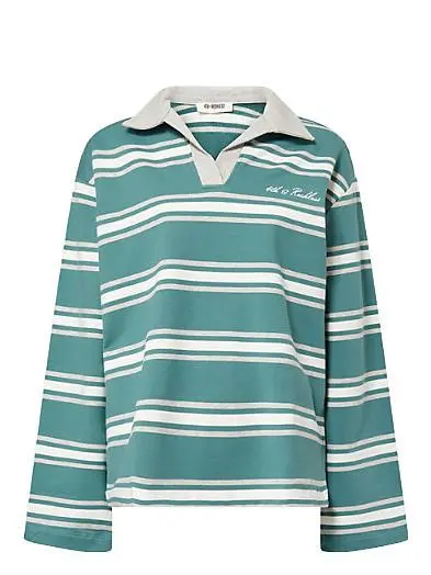 4TH & RECKLESS Rugby Top - Stripe
