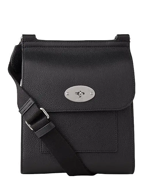 Mulberry Antony Leather Messenger Bag - Black