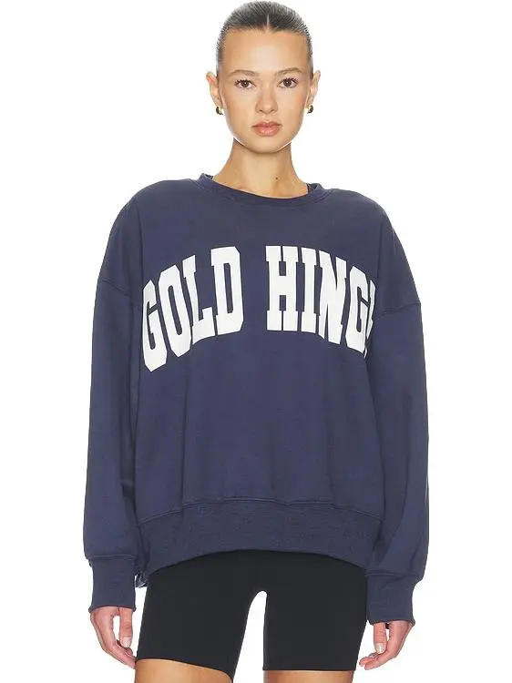 GOLD HINGE Sweatshirt - Navy