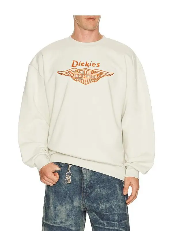 Dickies X Harley Davidson Sweatshirt - White