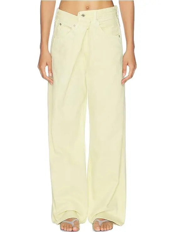 AGOLDE Vana Jeans - Yellow