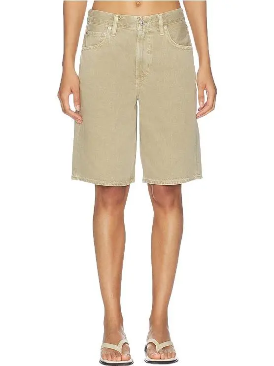 Citizens Of Humanity Court Denim Short - Tan