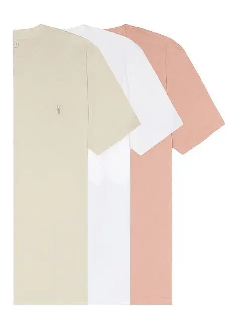 ALLSAINTS Tonic Crew Tee 3 Pack In . Also - Pink