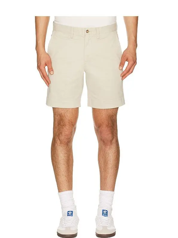 Polo Ralph Lauren Bedford Cotton Stretch Twill Short - Cream