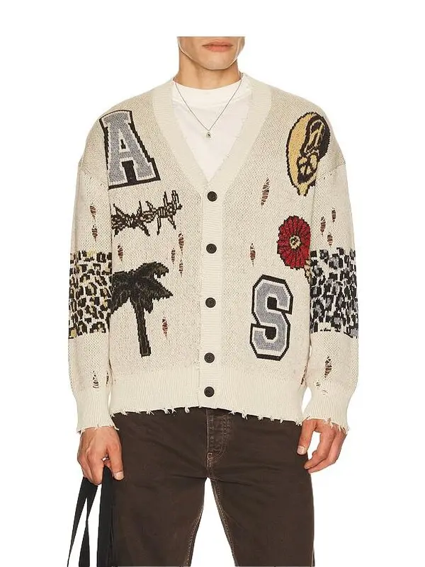ALLSAINTS Foxx Cardigan - Cream