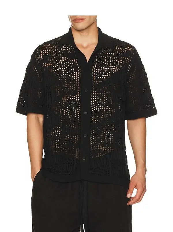 Cult Gaia Bohol Shirt In . Also - Black