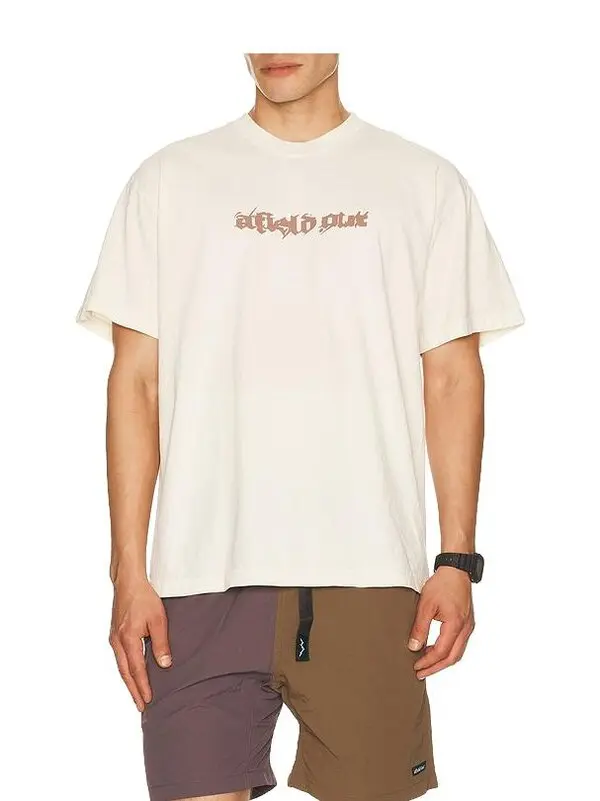 AFIELD OUT Stone T-shirt In . Also - Cream