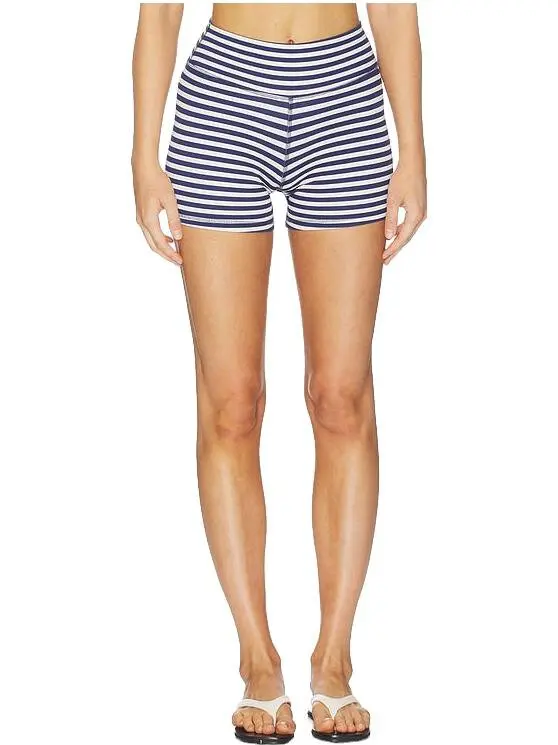 Strut This The Sparrow Short Stripes - Navy