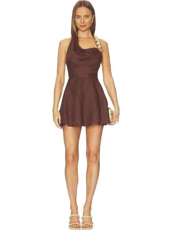 Azulu Zelda Dress - Brown