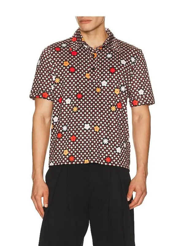 MAISON MARGIELA Polo Shirt In . Also - Black
