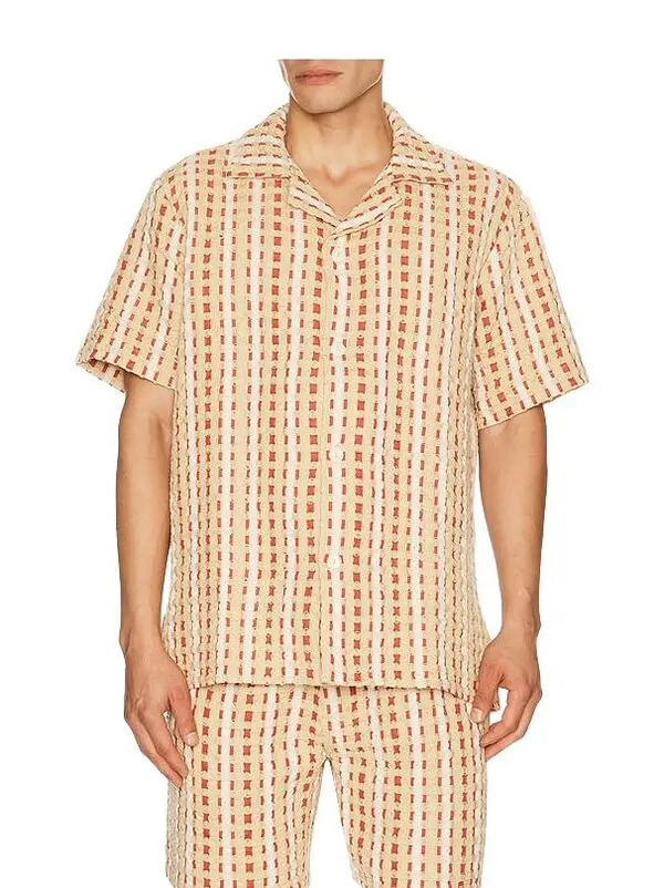 Oas Lano Cuba Shirt In . Also - Beige