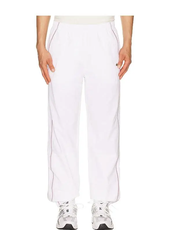 Lacoste Track Pants In . Also - White