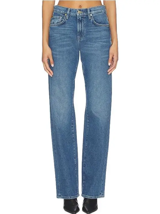 7 For All Mankind Tess Trouser Jeans - Blue