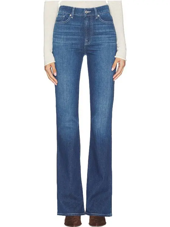 7 For All Mankind The Leggy Bootcut Jeans - Blue