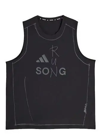 Adidas Original Song For The Mute Running Tank Top - Black