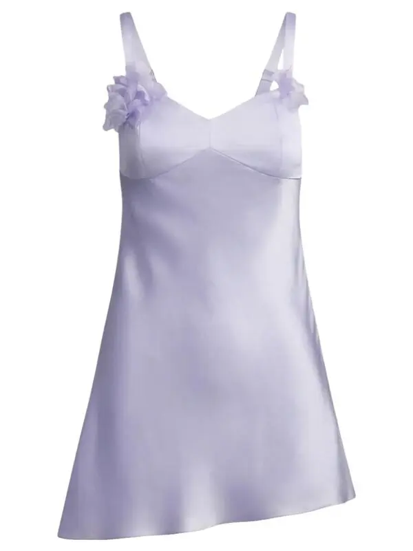 SCARLETT GASQUE Temptation Mini Dress - Purple